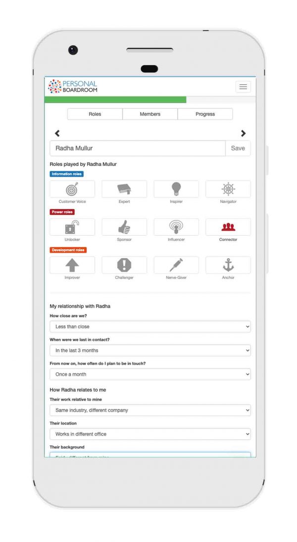 For individuals – Personal Boardroom